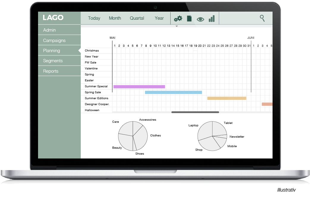LAGO connects Your Data with E-Commerce in the B2B sector / Comosoft